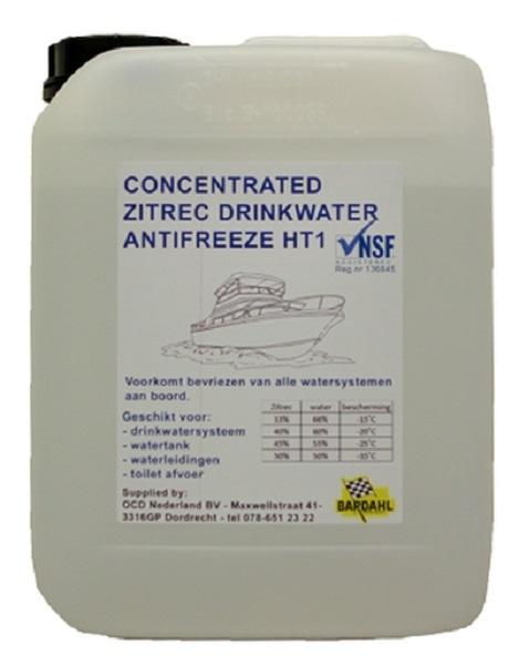 Bardahl | Zitrec Drikkevand Antifreeze 5 ltr. | Køb hos Carbix.dk